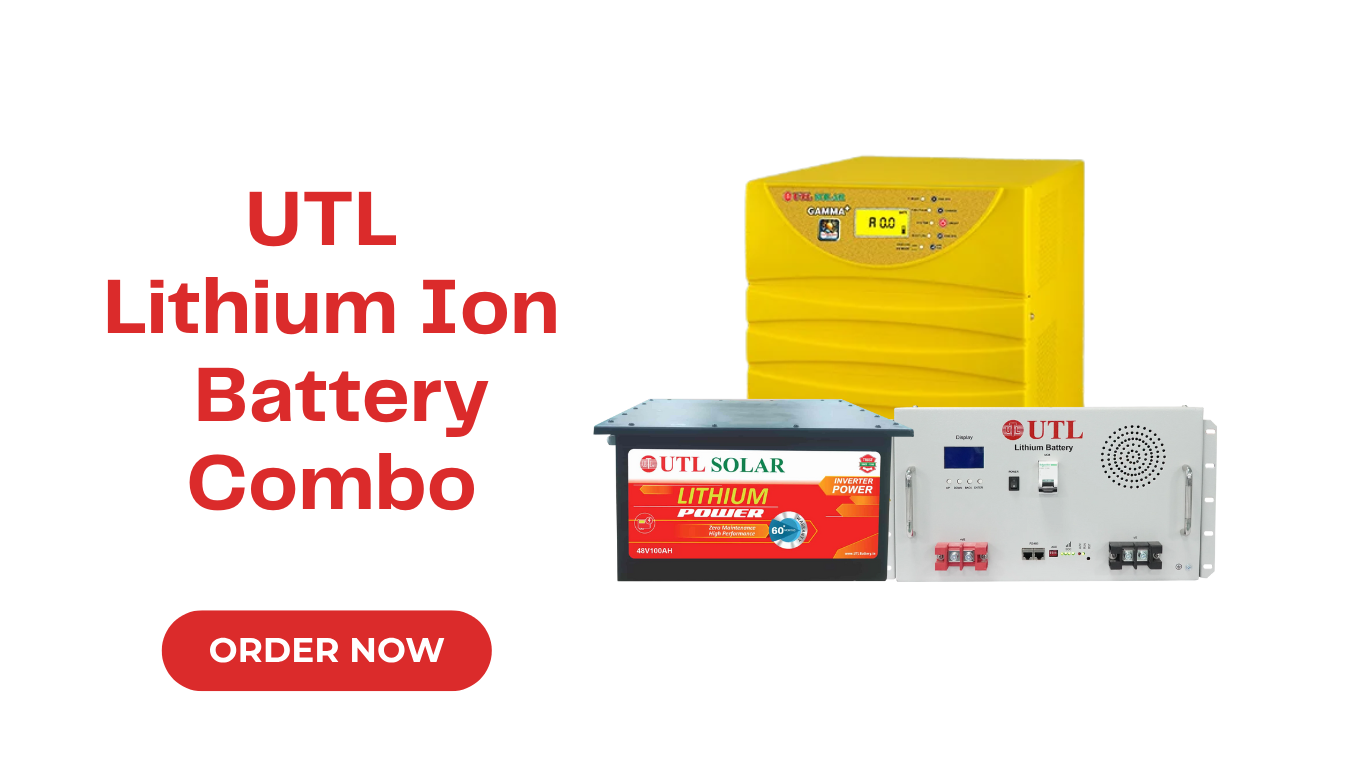 UTL Inverter & Lithium Ion Battery Combo – Solar World