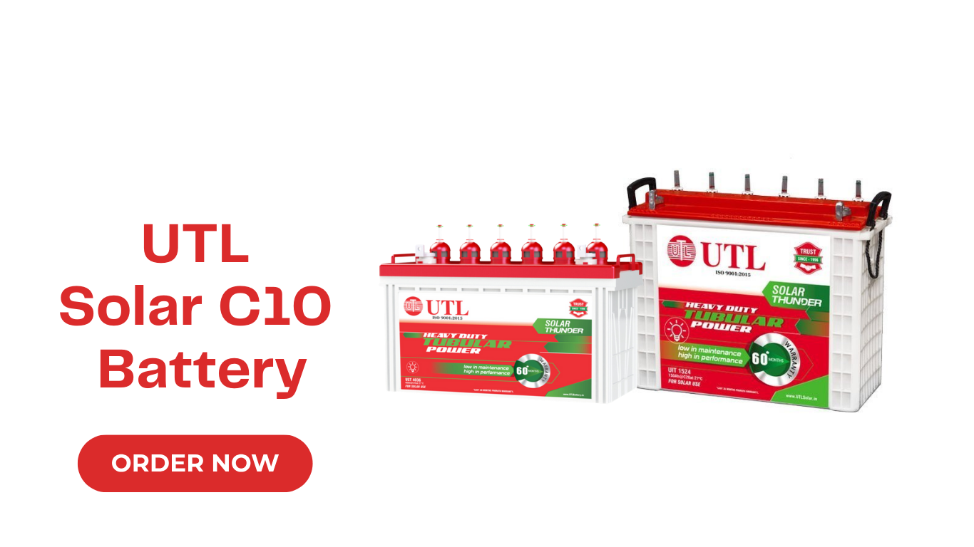 UTL Solar C10 Battery - Click Here – Solar World