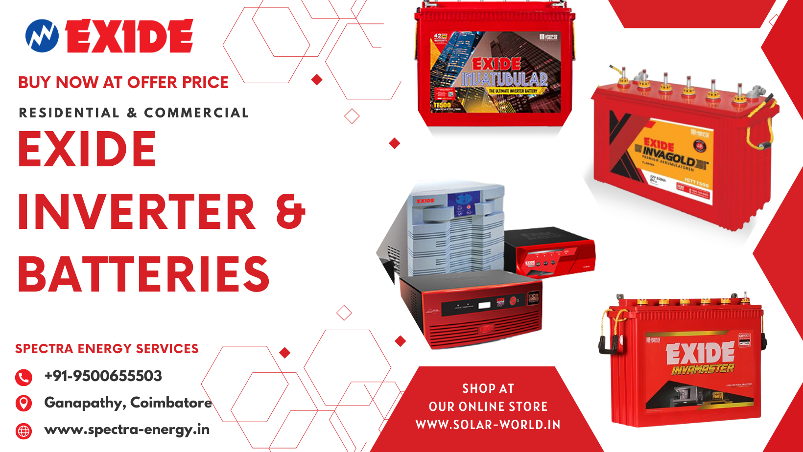 Exide Inverters and Battries – Solar World
