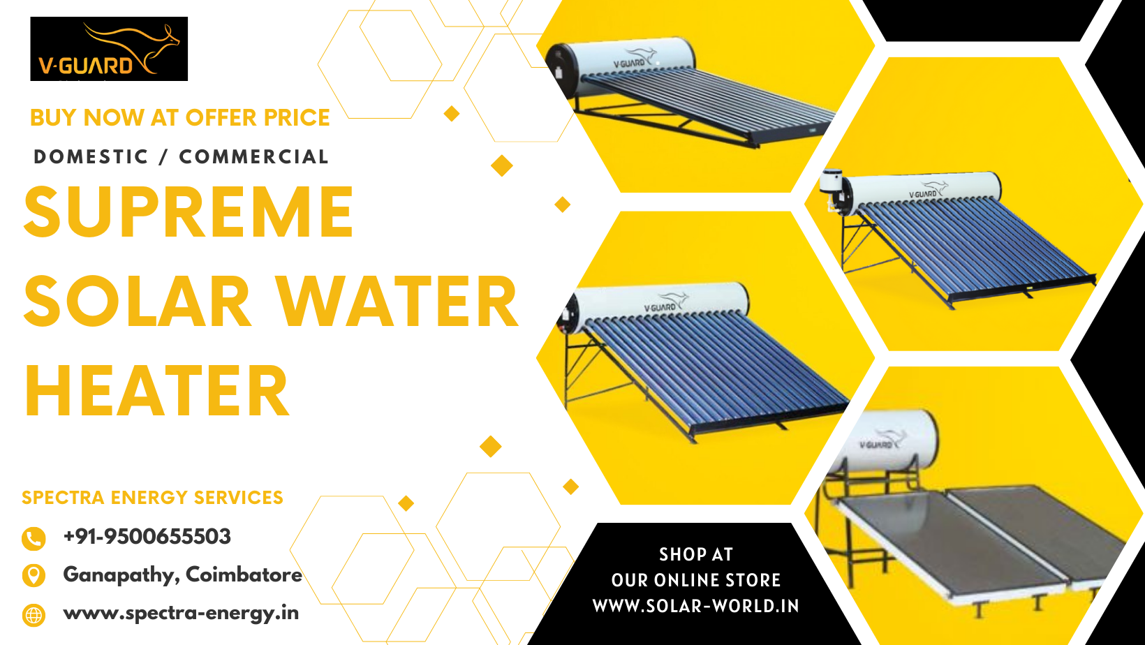 V Guard Solar Water Heater – Solar World