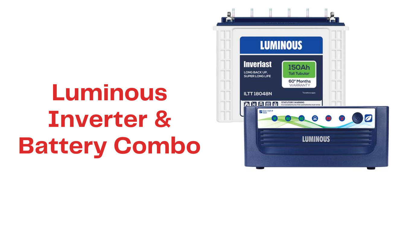 Luminous Inverter & Battery Combo - Click Here – Solar World
