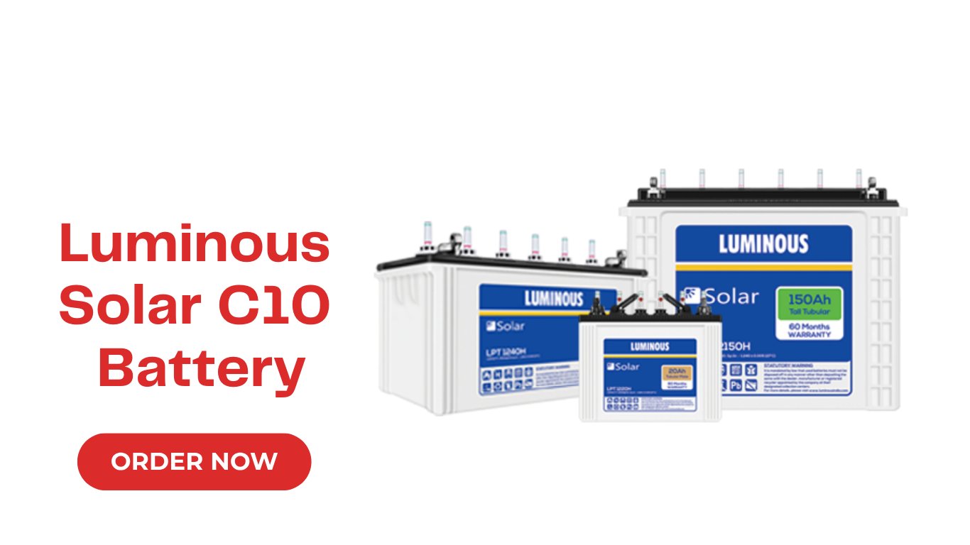 Luminous Solar C10 Battery - Click Here – Solar World